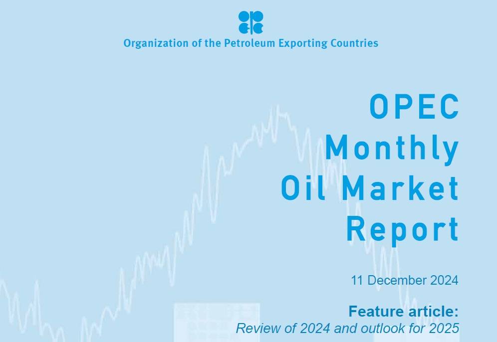 OPEC最新月報(12月)：2024年全球原油需求量下修到1億382萬桶︱理財鴿